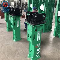 China 413kg Box Type 75mm Chisel SB43 Hydraulic Breaker Rock Hammer For 6-9T Excavator Demolition for sale