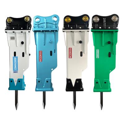 China SB81 Box Type OEM Hydraulic Hammer Perfect Combination Of Power for sale