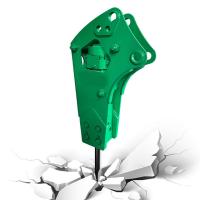 China OEM Skid Steer Rock Breaker Fully Hydraulic Jack Hammer For Backhoe Construction Machinery Excavator for sale
