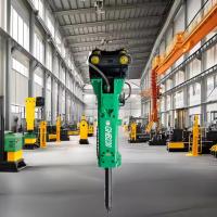 China Fully Hydraulic Excavator Jack Hammer Attachment 13 Ton Breaker Customized for sale