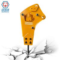China R75 Banana Type Hydraulic Breaker 410kg With 75mm Chisel Suitable for 6-9 Tons Excavator for sale