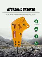 China Hydraulic 20 Ton Rock Breaker Demolition Jack Hammer For Tractor Excavator for sale