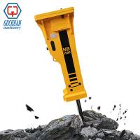 China Atlas 1500Kg Silenced Box Type MB1500 Hydraulic Jack Breaker Hammer for Excavator 18-25Tons 135mm Chisel for sale