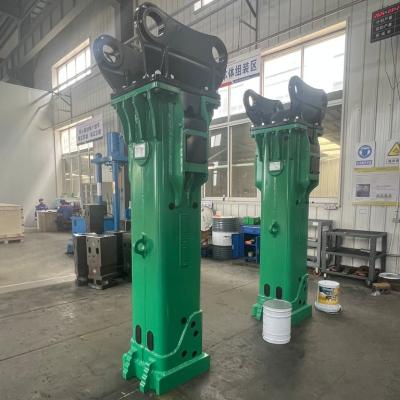 China OEM MS700 Full Hydraulic System Breaker Hammer For 25-35 Ton Excavators With 400-500 Bpm Impact Rate for sale