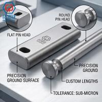 China OEM-Grade Hydraulic Breaker Chisel Retainer Pins: Flat & Round Stop Pins for HB15G, HB20G, HB30G, and HB40G Nitrogen Rock Hammers for sale