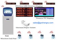 China Queue System Token Number Ticket Dispenser Machine With 80mm Thermal Printer for sale