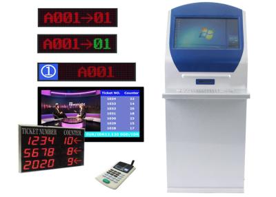 China Free Standing Self Service Queue System Ticket Dispenser for sale