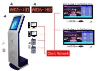 China 17 Inch Touch Screen Queue Ticket Dispenser System Token Number Calling Q System for sale