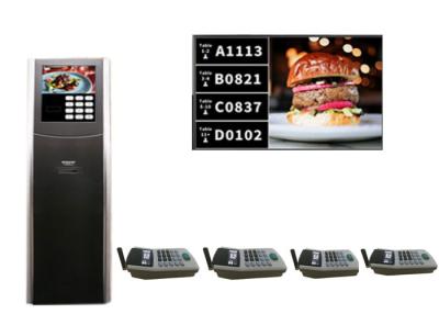China Bank Restaurant LCD Counter Wireless Wired Qms Queue Management System for sale