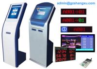 China IR Electronic Queuing System Self Service Ticketing Kiosk For Banks Hospitals for sale