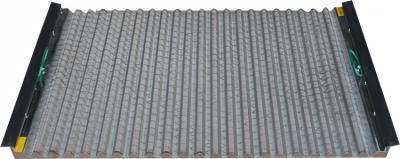 China 3D Wave Shale Shaker Screen Carbon Steel Frame Corrosion Resistant for sale
