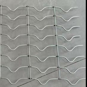 China Spot Welded Galvanized Wire Pipeline Reinforced Mesh RFSM-T Eight Lines for sale