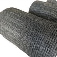 China High Strength CWC Mesh Anti Corrosion Eight Lines Hot Dipped Galvanized Pipeline Coating Mesh for sale