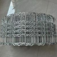China Six Lines Pipeline Reinforced Welded Wire Mesh Anti Rust For Oil And Gas for sale