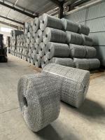 China 2.2 MM Galvanized Offshore Pipeline Counterweight Welded Wire Mesh for sale