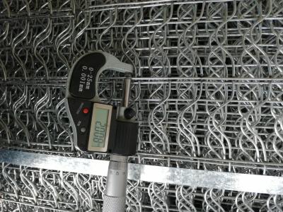 China 2.8 MM Concrete Counterweight Coating Wire Mesh For Pipeline for sale