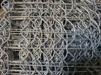 China 140m 280m Concrete Weight Coating Mesh  Six Lines Galvanized Wire  For Protection for sale