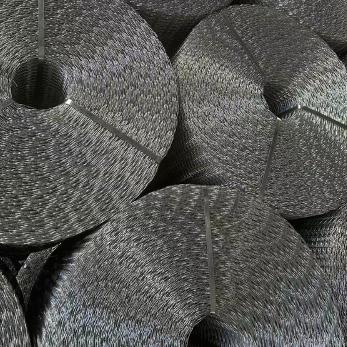 China 10 Lines Welded Galvanized CWC Wire Mesh Pipeline Reinforced Mesh For Protection Filtration for sale