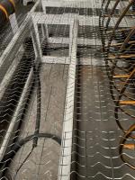 China Galvanized Offshore Pipeline Counterweight Mesh 190.5mm x 140m for sale
