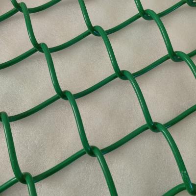 China PVC Coated 5 MM Chain Link Helipad Safety Netting Mesh For Helipad for sale
