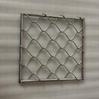 China Diamond Shape Hole Perimeter Safety Netting Mesh 1.5 M 2 M 2.2 M 2.5 M  For Helipad for sale