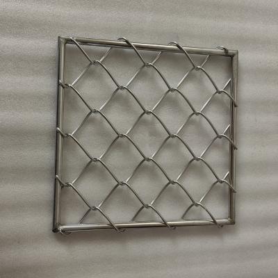 China Diamond Shape Hole Perimeter Safety Netting Mesh 1.5 M 2 M 2.2 M 2.5 M  For Helipad for sale