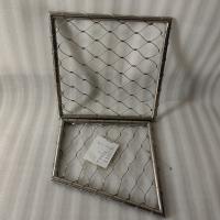 China 316 Stainless Steel Wire Rope Perimeter Safety Netting Mesh 1.5 m 1.8 m For Protection for sale
