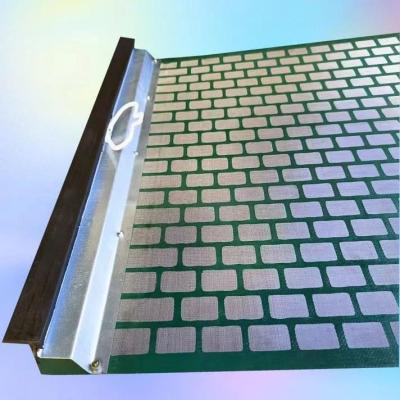 China Customized Stainless Steel  Hook Strip Soft Screen For Oil Screening for sale
