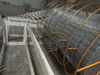 China Galvanized Steel CWC Pipeline Mesh 2.4mm Wire 25.4mm x 67mm Hole for sale