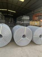 China Gas And Oil Pipeline Reinforced Galvanized Steel Mesh Width 190.5 MM Welded Mesh for sale