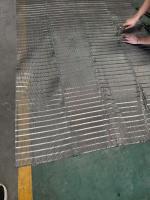 China 316 Stainless Steel Wire Rope Mesh Diamond Hole For Perimeter Safety Netting for sale