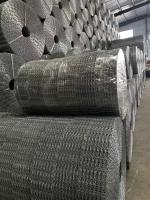 China Concrete Weight Coating Mesh Hole Size 25.4mmx67mm Spot Welded Pipeline Steel Mesh for sale