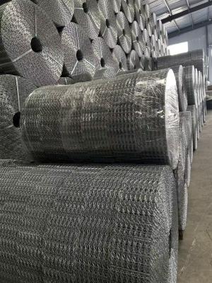 China Concrete Weight Coating Mesh Hole Size 25.4mmx67mm Spot Welded Pipeline Steel Mesh for sale