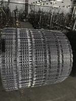 China Pipeline Reinforced Hot Dip Galvanized Steel Mesh Hole Size 25.4mmx67mm Spot Welded Pipeline Steel Mesh for sale