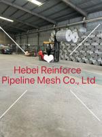 China Long Roll Pipeline Reinforced Mesh For Concrete Coating for sale