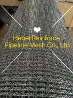 China Six Rolls Offshore Pipeline Counterweight Welded Wire Mesh for sale
