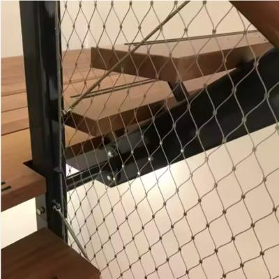 China 304/316 Stainless Steel Perimeter Safety Netting for Stair Safety Fencing for sale