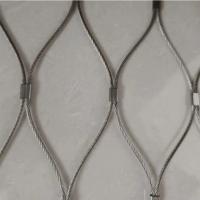 China 7*19 Construction Stainless Steel Perimeter Safety Netting for Protection for sale
