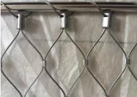 China 304/316 Stainless Steel Perimeter Safety Netting for Helideck Safety Fencing for sale