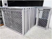 China 304/316 Stainless Steel Perimeter Safety Netting for Helideck Safety Fencing for sale