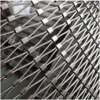 China 316 Stainless Steel Perimeter Safety Netting Designed for Debris Containment & Worker Protection for sale