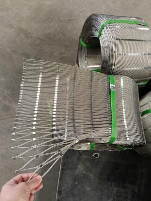 China Flexible Stainless Steel Wire Rope Mesh Perimeter Safety Netting Designed for  Helipad for sale