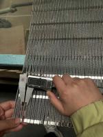 China Durable 304/316 Stainless Steel Perimeter Safety Netting Designed for Construction Sites Protecting Workers for sale