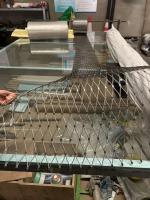 China Durable 304/316 Stainless Steel Perimeter Safety Netting Designed for Construction Sites Protecting Workers for sale