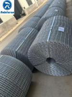 China Galvanized Low Carbon Steel Welded Wire Mesh Pipeline Reinforcement Underground Gas Oil Protective Barrier for sale