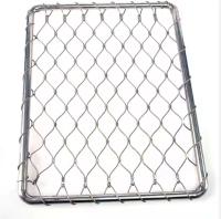 China Construction Fall Arrest Stainless Steel 304 316 Perimeter Safety Netting in 1.5mm 2mm 3mm Wire Diameters for sale
