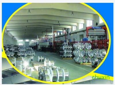 China Aluminium Wheel Hanging Plating Production Line Barrel for sale