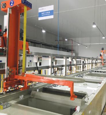 China Multi plating single arm production line for sale