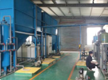 China Wastewater Station ISO9000 Electroplating Production Line for sale