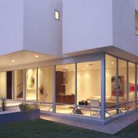 China AS2047 Aluminium Sliding Door 5mm+12A+5mm Double Glass Soundproof for Villa for sale